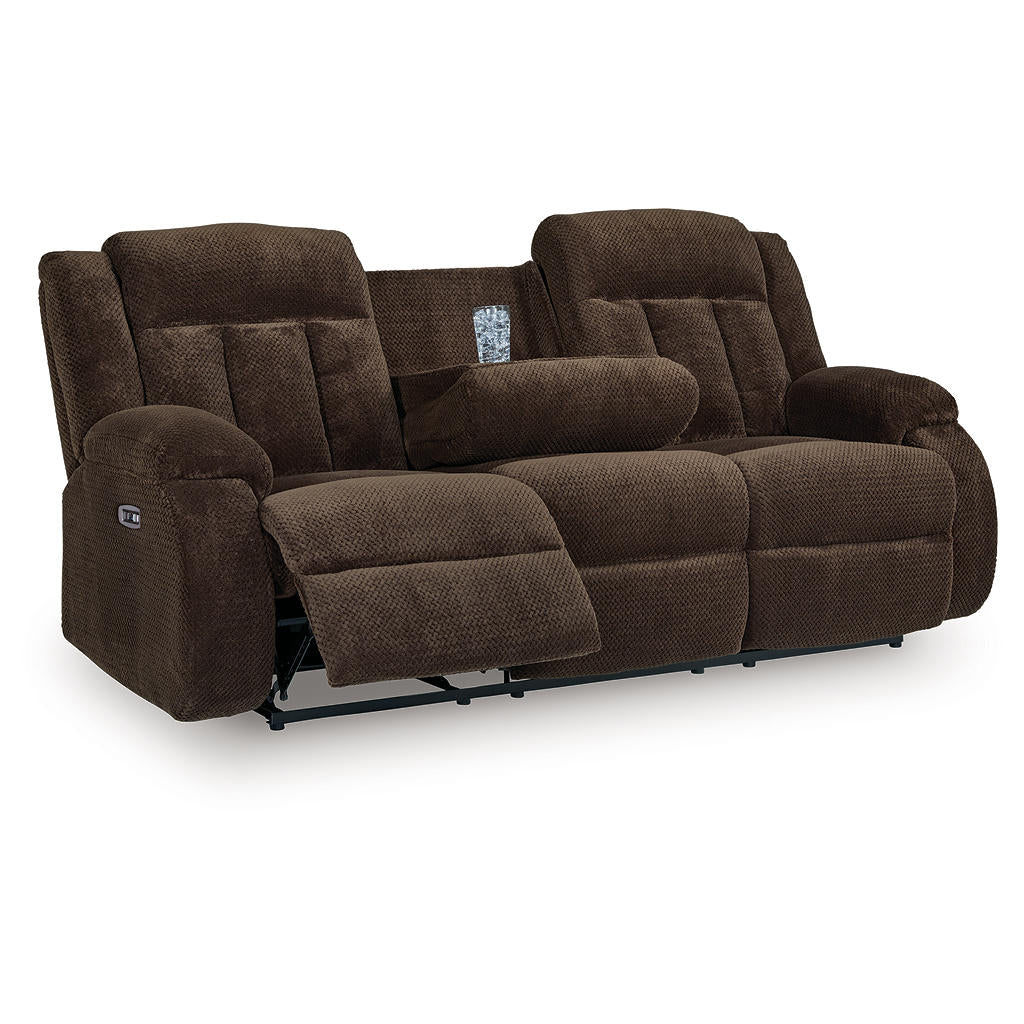 Observation Power Reclining Sofa with Drop Down Table – Kensington ...