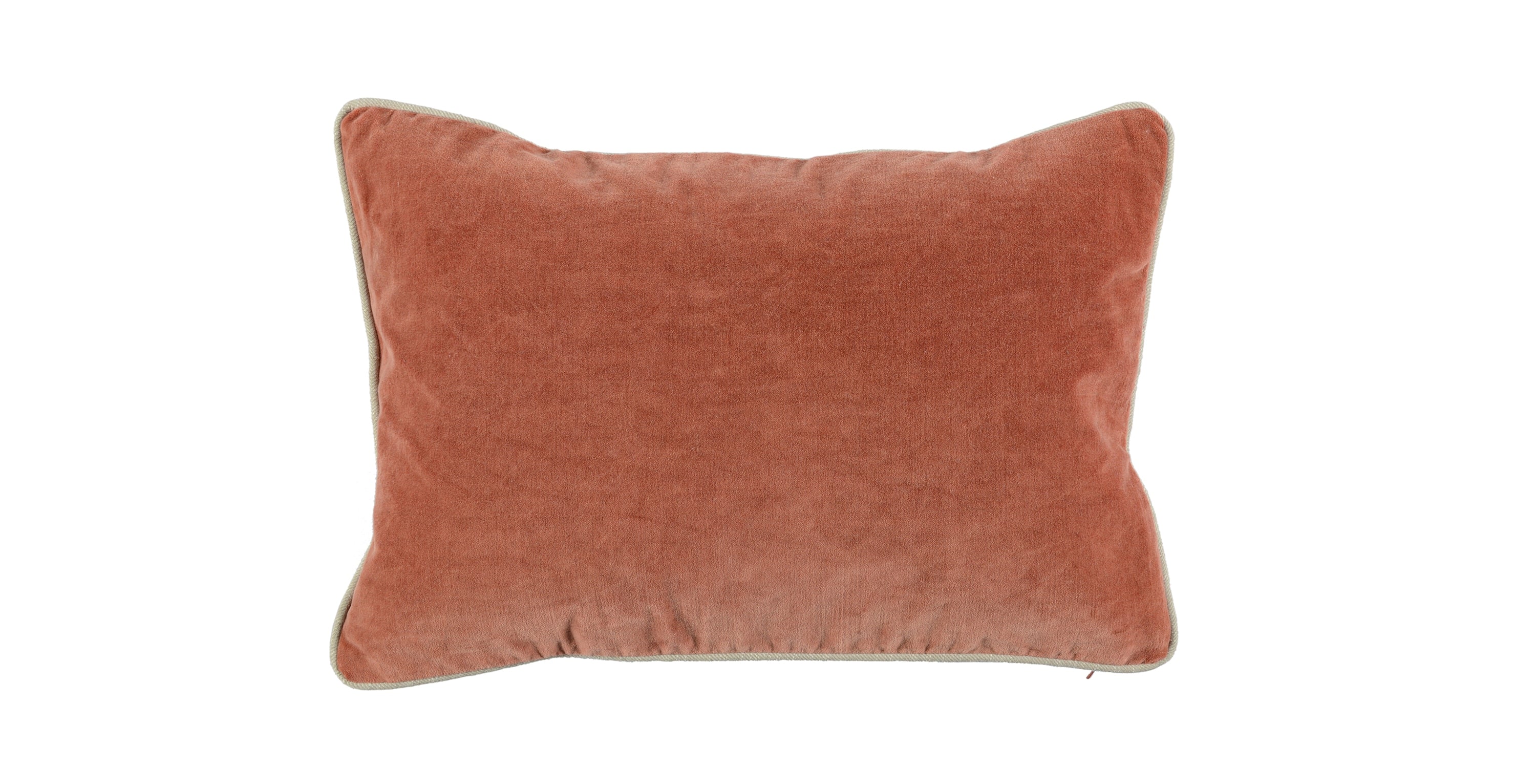 Heirloom Velvet Terra Cotta Lumbar Pillow Cover – Kensington Furniture ...